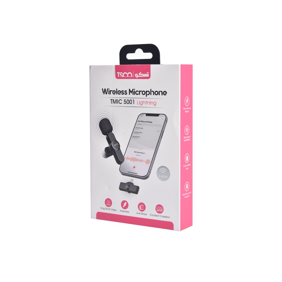 میکروفون یقه ای تسکو مدل TMIC-5001 - قائم رایان