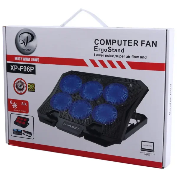 کول پد لپ تاپ 6فن XP-Product XP-F96P - قائم رایان